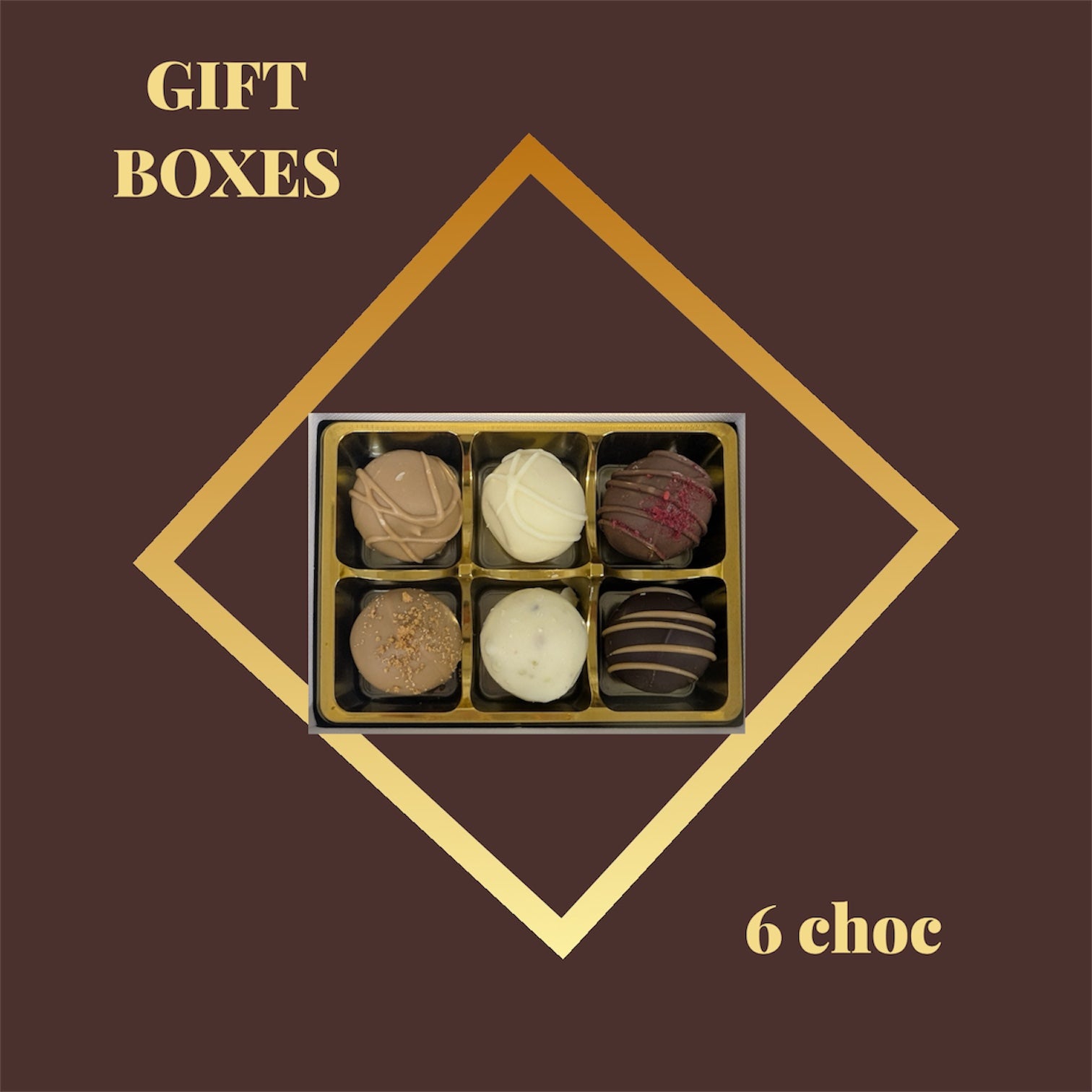 6 choc gift box – Miška